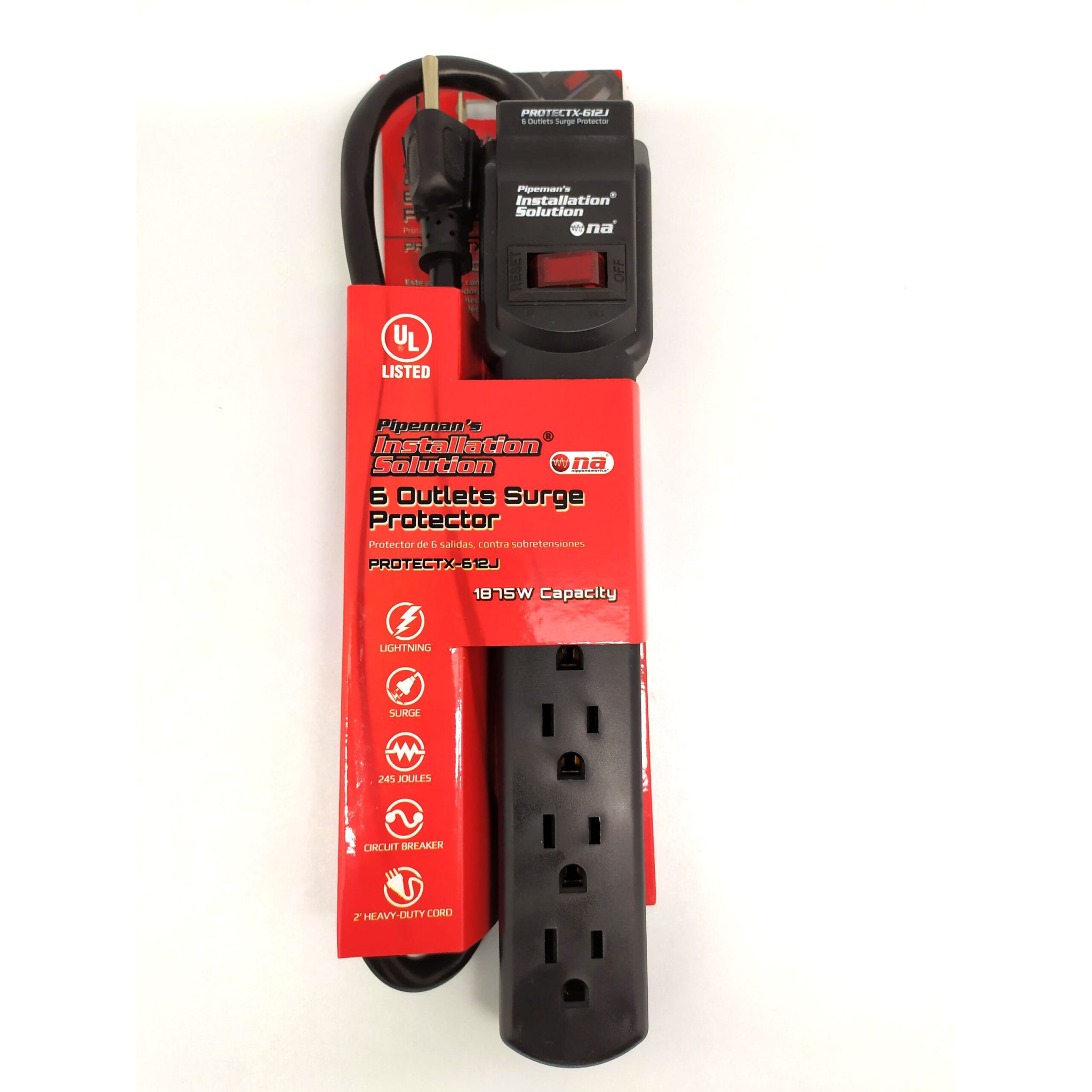 6 OUTLETS SURGE Protector - Electronic City